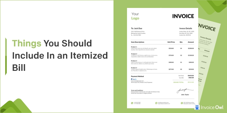 What is an Itemized Invoice Template? Tips to Follow