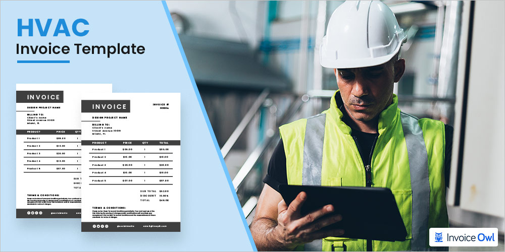 HVAC Invoice Template - Download Free & Customizable