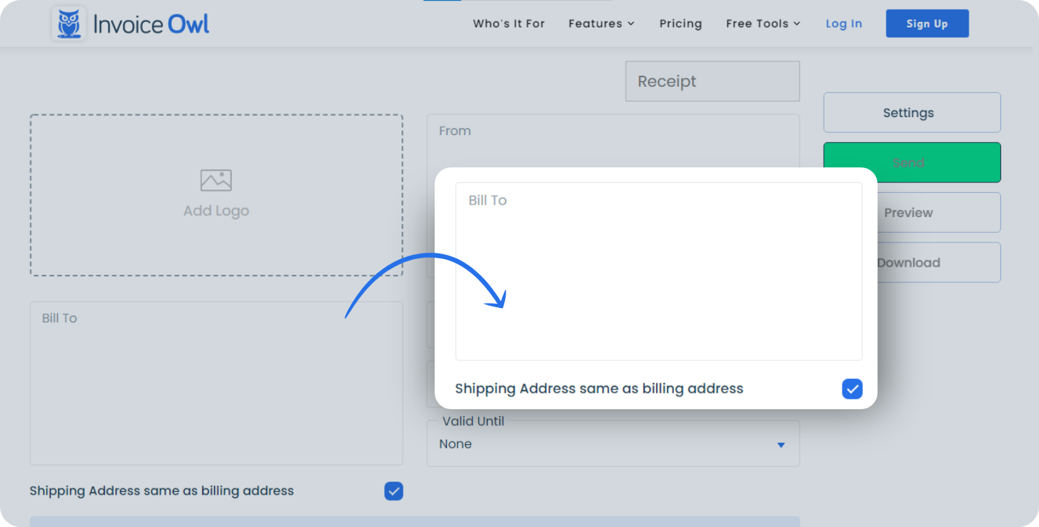 Free Receipt Maker - Online Receipt Generator | InvoiceOwl