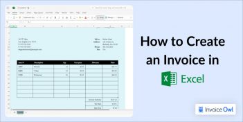 How to Create an Invoice in Excel: Step-by-Step Guide