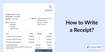 How to Write a Receipt - A Complete Guide for Businesses