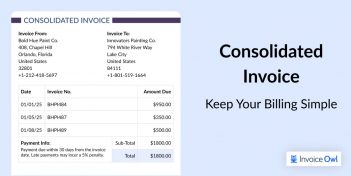 What Is a Consolidated Invoice? Benefits & How to Create