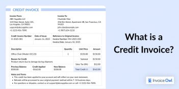 What is a Credit Invoice? Simplify Your Business Billing